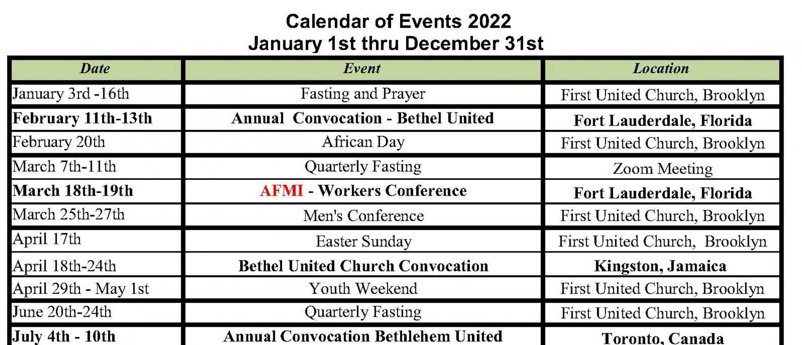 First United Church of Jesus Christ Apostolic – Propagating The Gospel ...